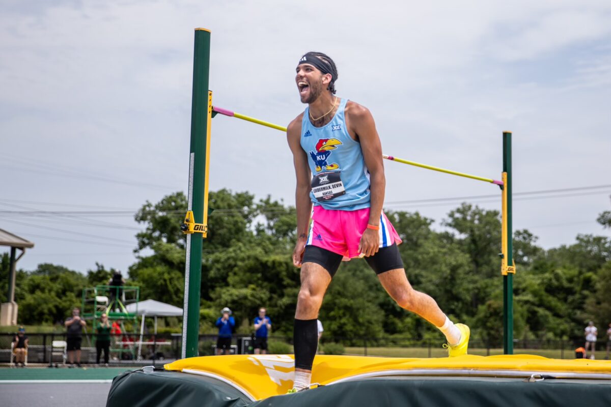 KU men’s track team ties for 10th overall as several athletes take ...